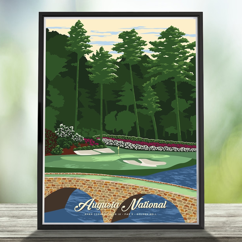 Augusta National, the Masters, Hole 12, Par 3, 155 Yards - Golden Bell ...