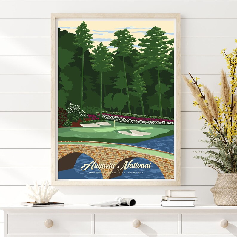 Augusta National, the Masters, Hole 12, Par 3, 155 Yards - Golden Bell ...