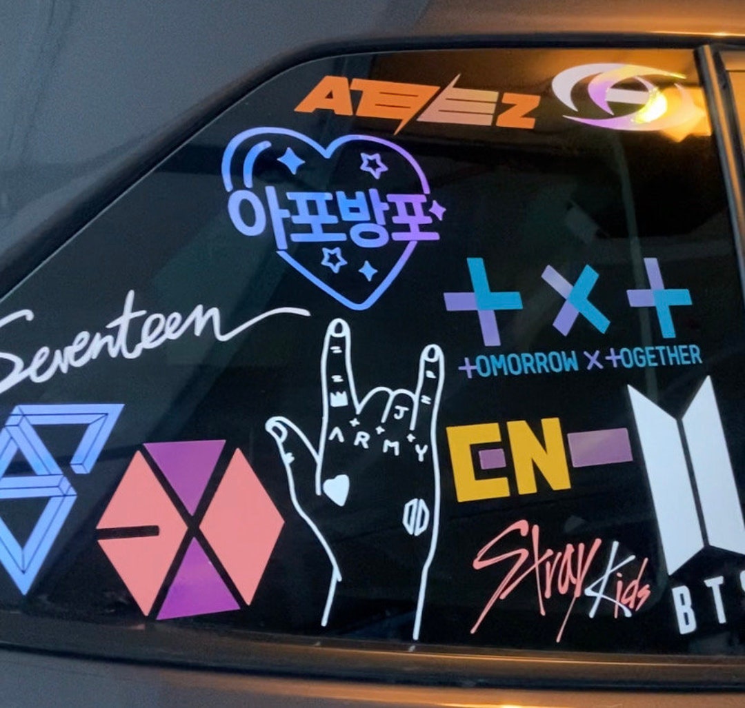 Custom K-pop Vinyl Sticker Decal - Etsy