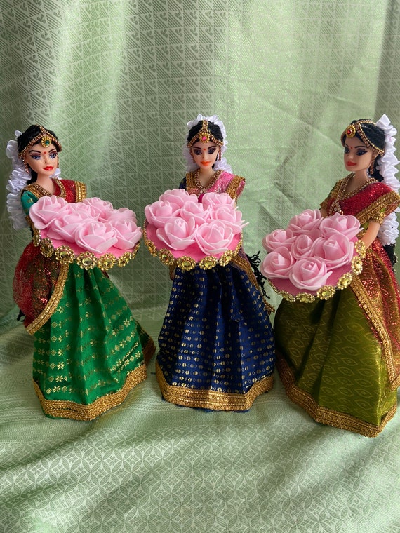 Barbie dolls saree store