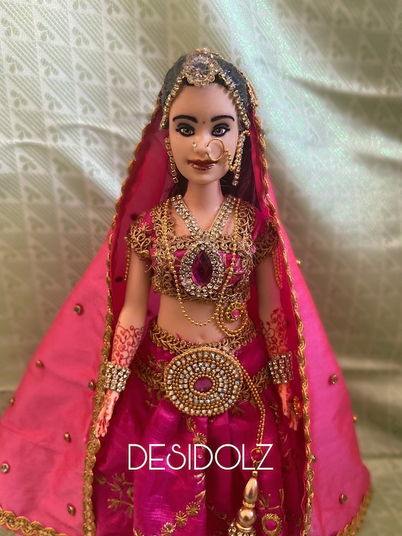 Barbie Hindu Wedding Indian Bridal Barbie Etsy