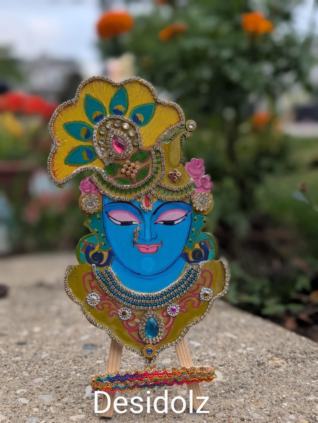 Krishna Doll / Krishna Decor / Krishna Cutouts / Indian Decor / Indian ...