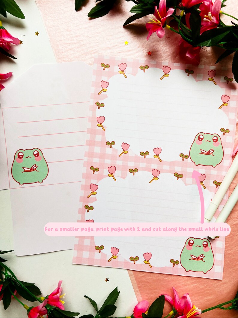 Frog Printable Digital Letter Set // Instant Download Lily - Etsy