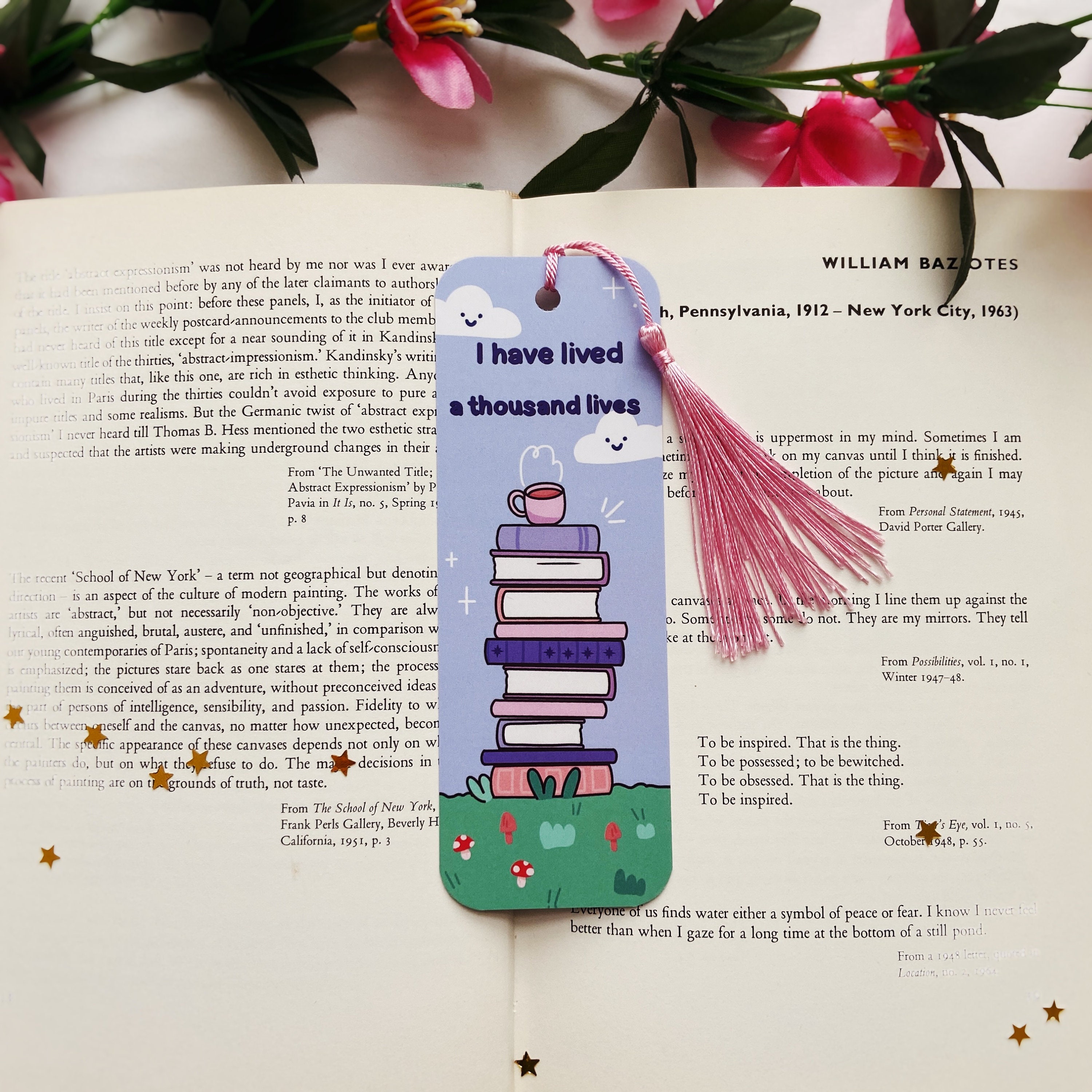 I Have Lived a Thousand Lives Bookmark Cute Stationery - Etsy Singapore
