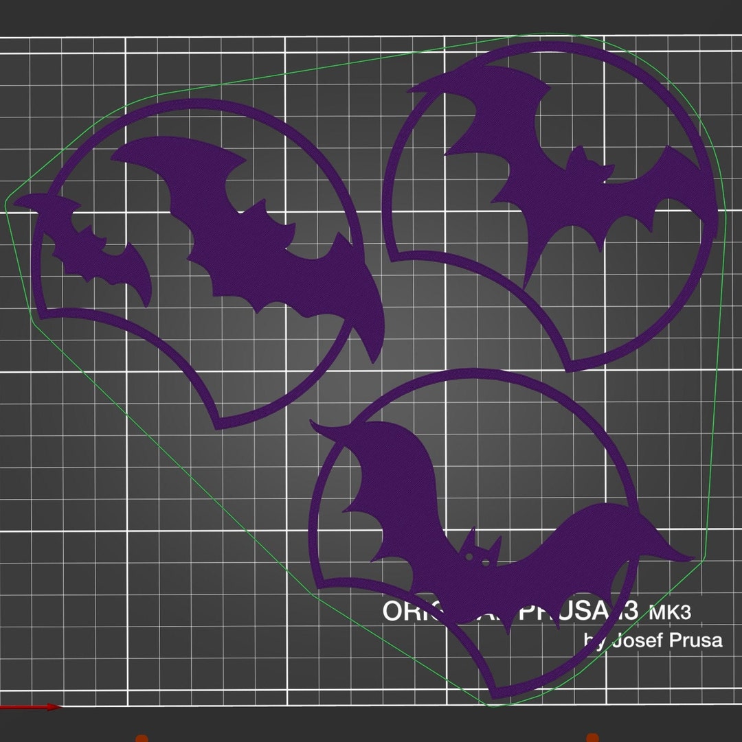 Halloween Bat Ears - 3D Print File - Etsy