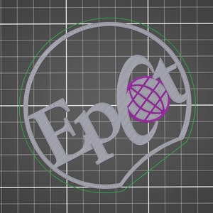 Epcot Logo Inspired Ears 3D Print File - Etsy