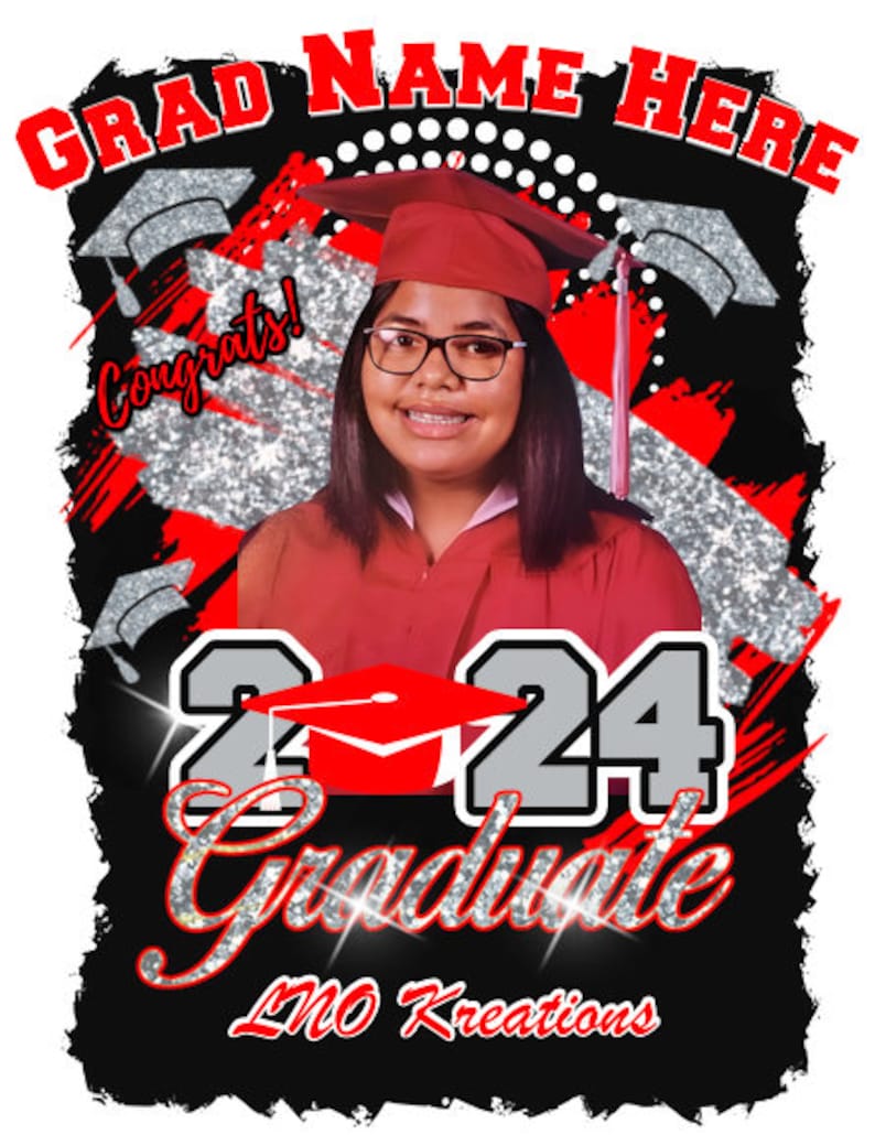 Editable Graduation PNG, Grad Background for Graduation Shirts. Canva ...