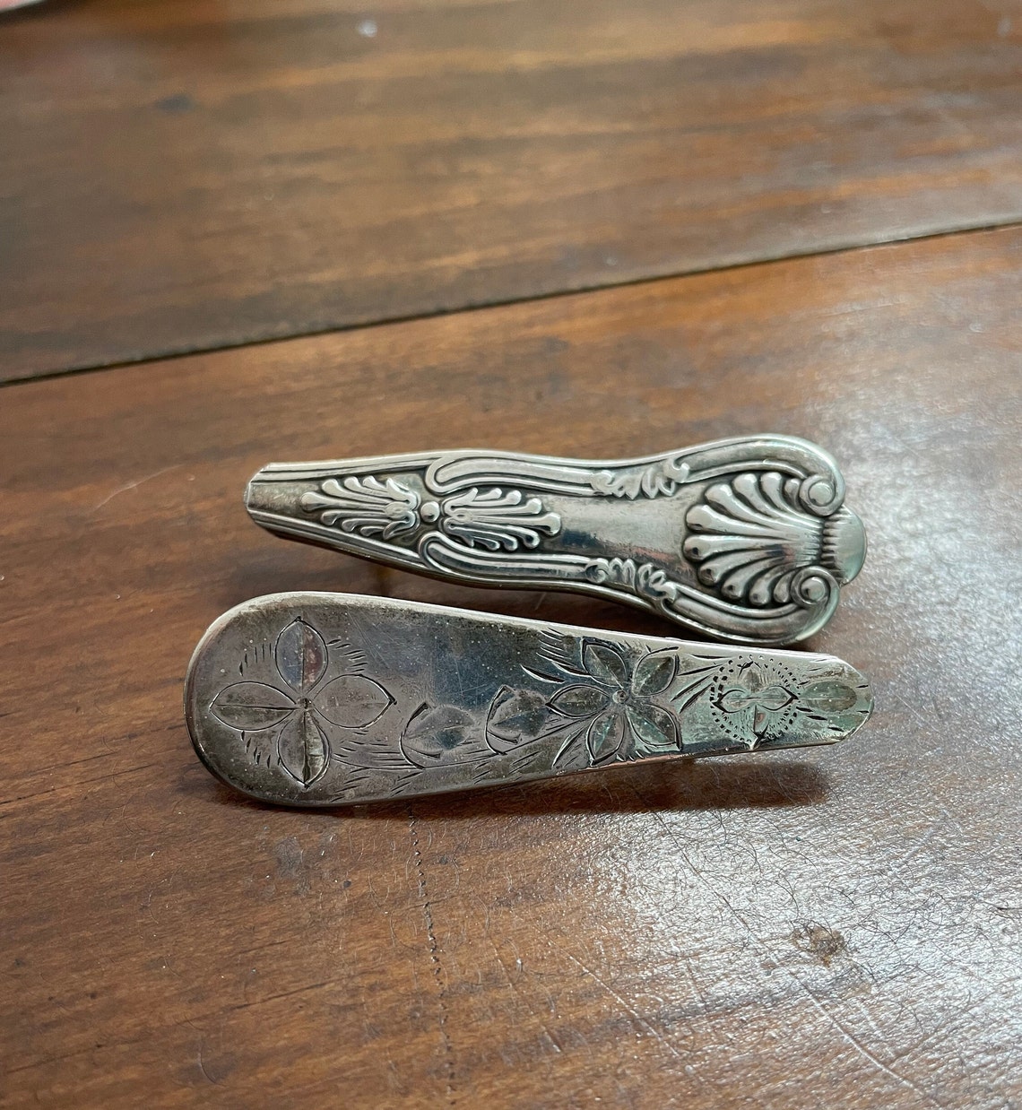 Vintage Silverware Pins, Flatware Brooch Set of 2 - Etsy