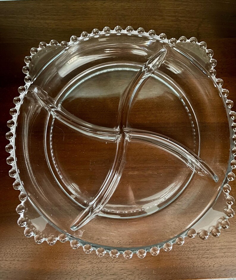 Imperial Glass Candlewick Glassware, Set of 3 Imperial Glass Candlewick ...