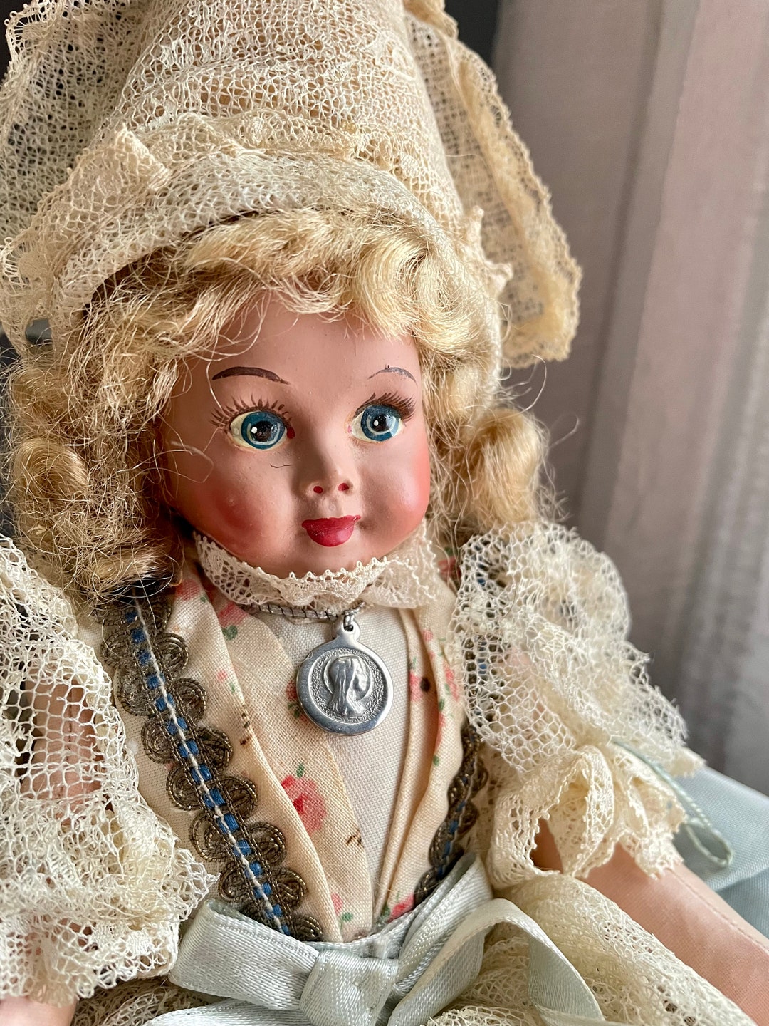 Vintage 1940s Doll, Collectible Doll - Etsy