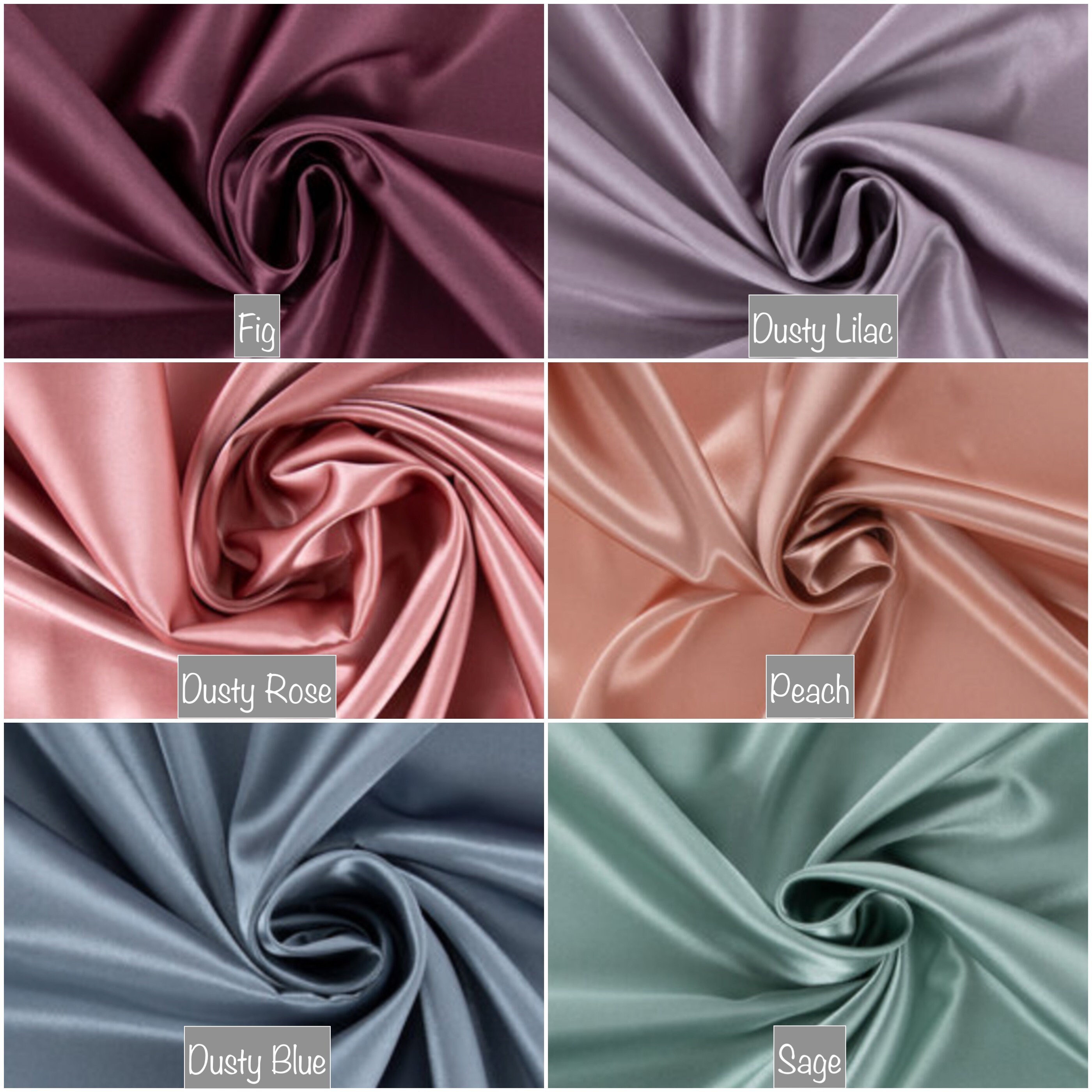 Extra Large Dusty Blue Satin Hair Scrunchie Hair Accessories - Etsy