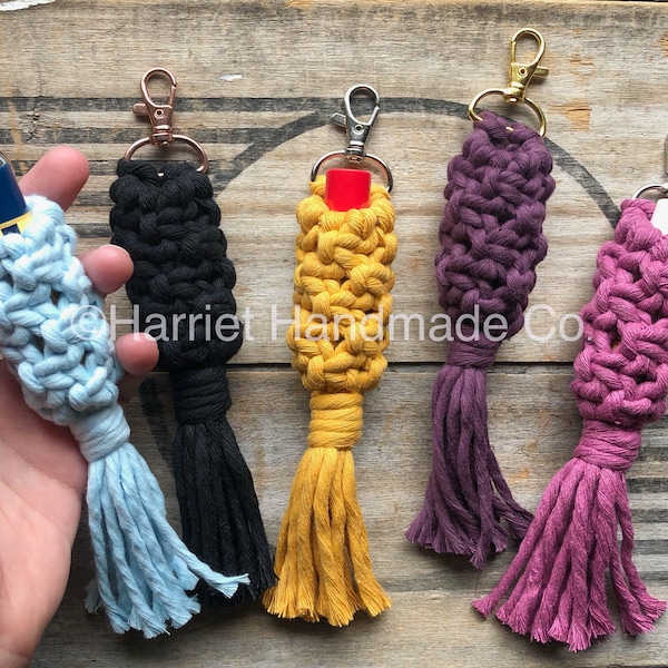 Macrame Key Holder - Etsy