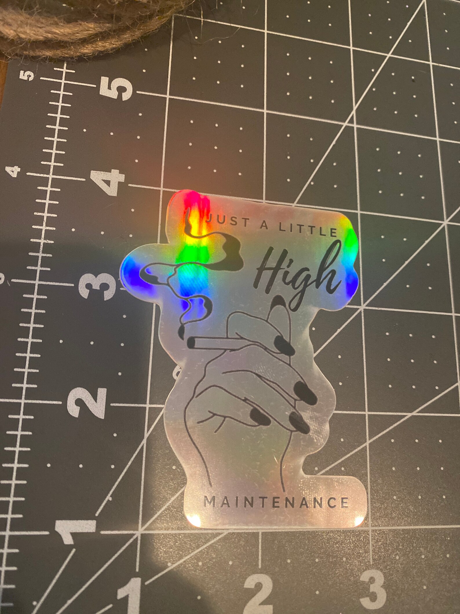 High Maintenance Sticker - Etsy