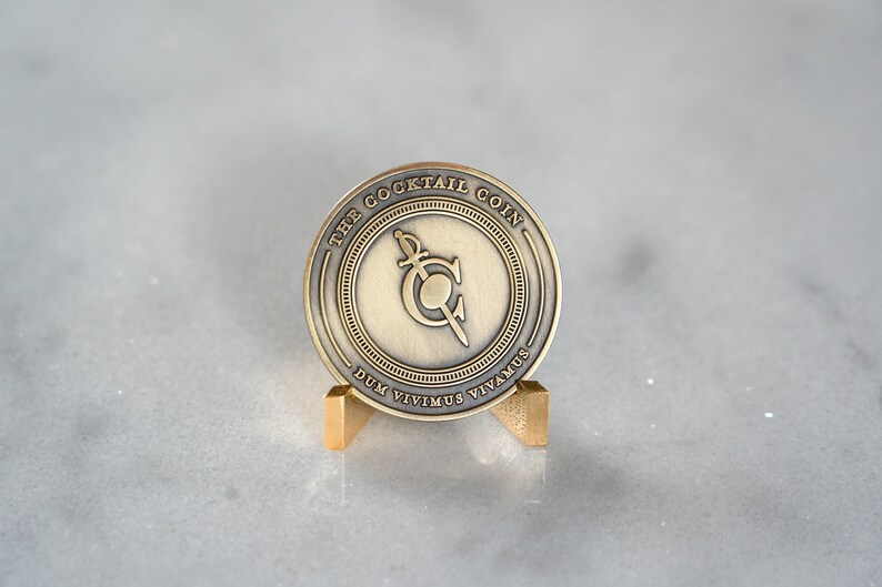 The Cocktail Coin - Old Fashioned Edition - Etsy