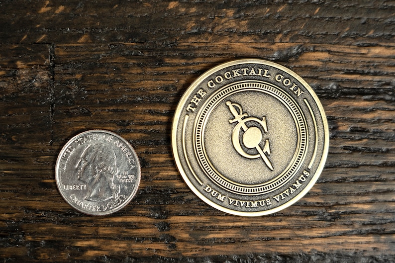 The Cocktail Coin Old Fashioned Edition - Etsy