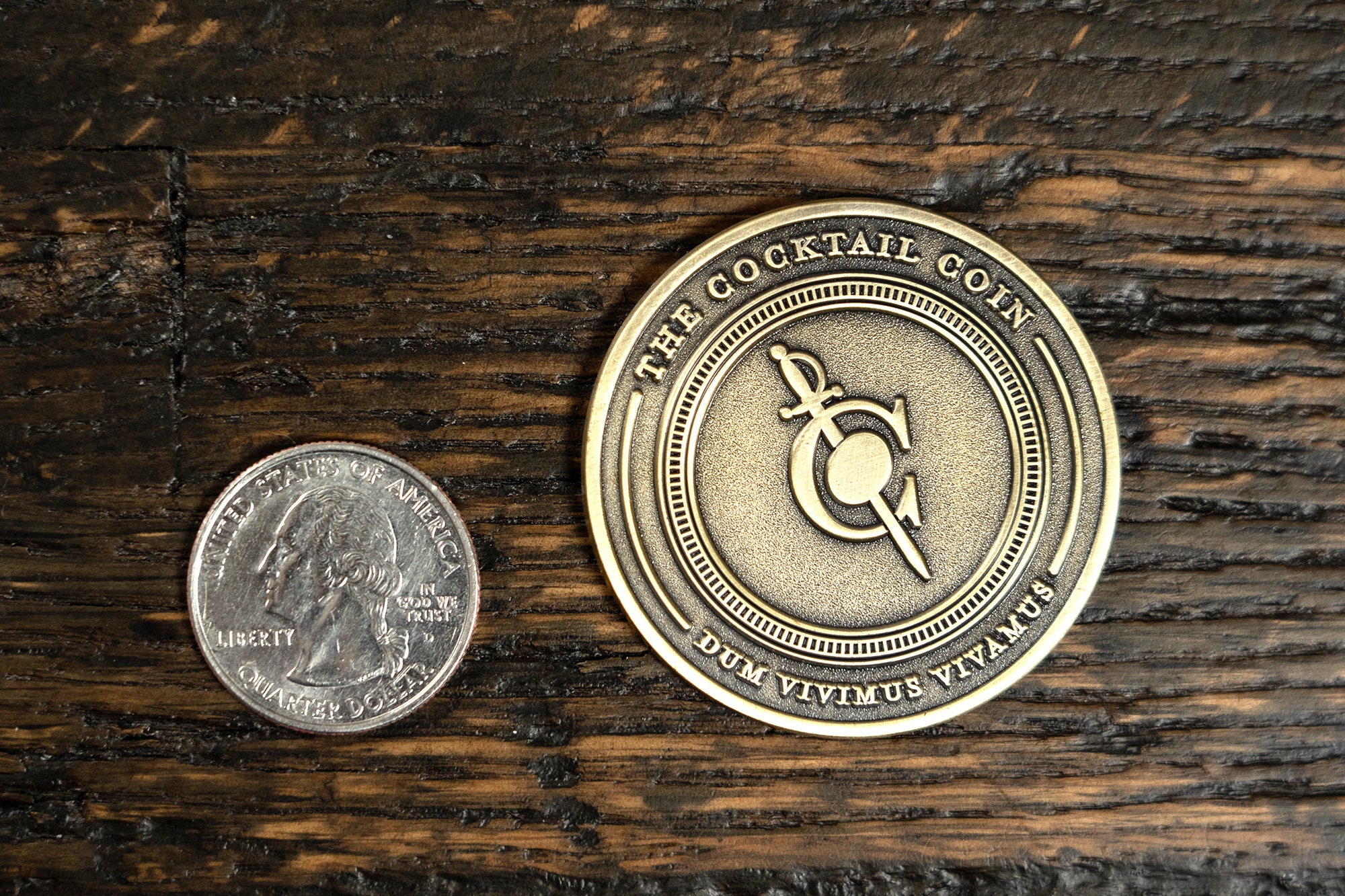 The Cocktail Coin - Old Fashioned Edition - Etsy
