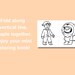 Printable Kids Halloween Costumes Mini Coloring Book Printable Coloring ...