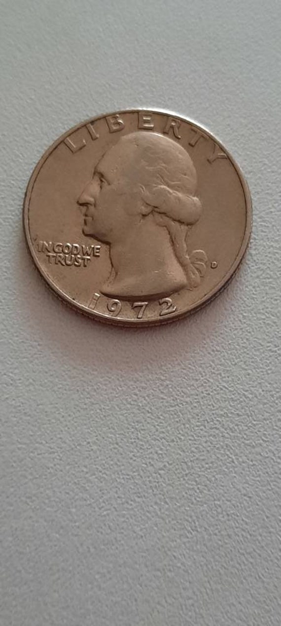 Quarter double dye SALE 1972 U.S Collectibles Art & Collectibles etna ...