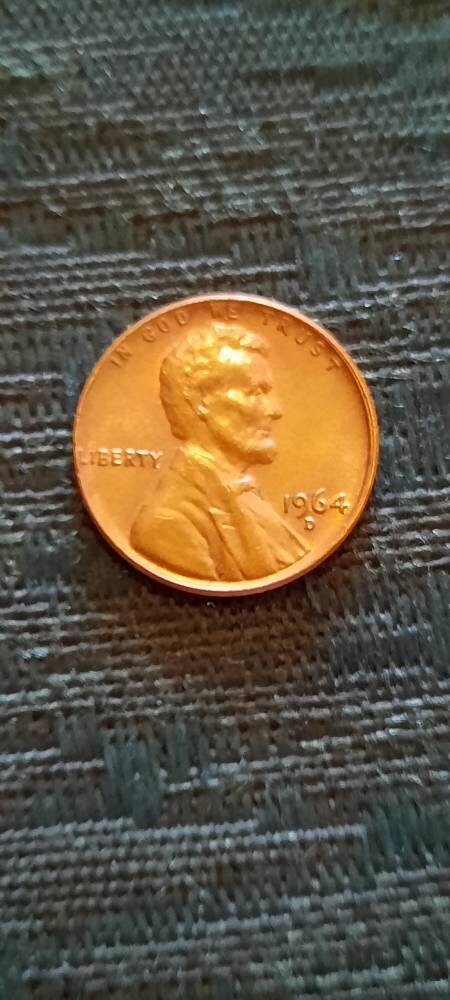 1964-D Lincoln Wheat Penny. Moneda de error. Nuevo precio | Etsy