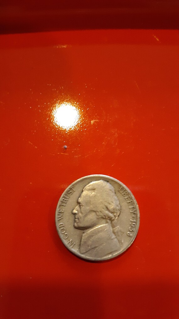 1938 nickel. DOUBLE DIE New Price | Etsy