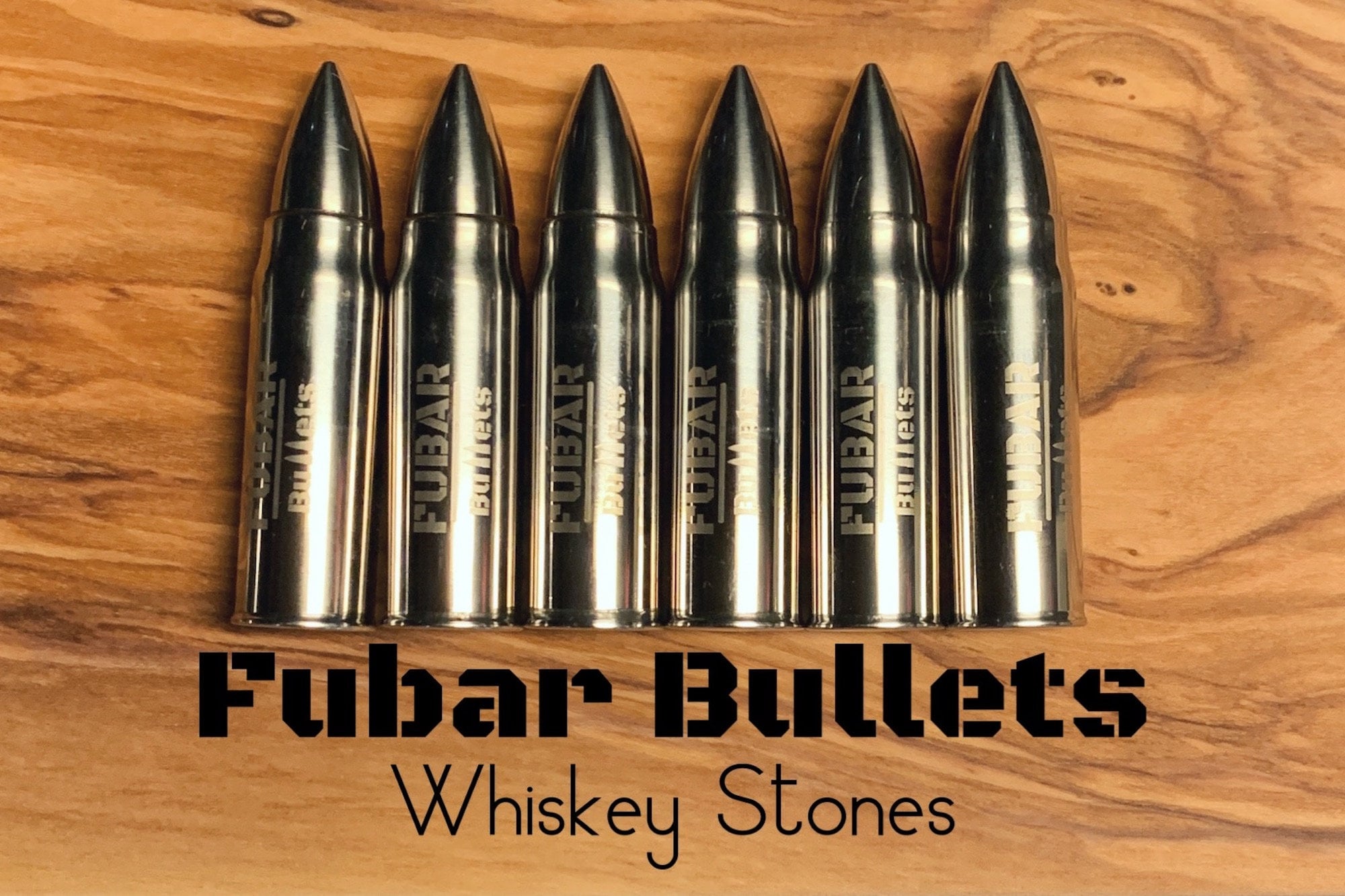 Whiskey Stones | Extra Large Whiskey Bullet |personalized Wooden Gift ...
