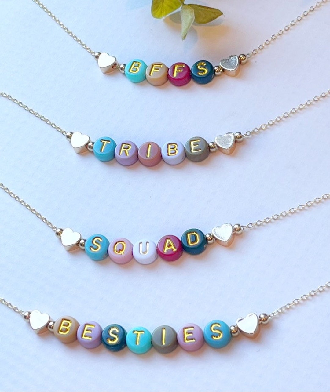 Bestie Necklace | Colorful Besties Necklace | FAST Shipping | BFF ...