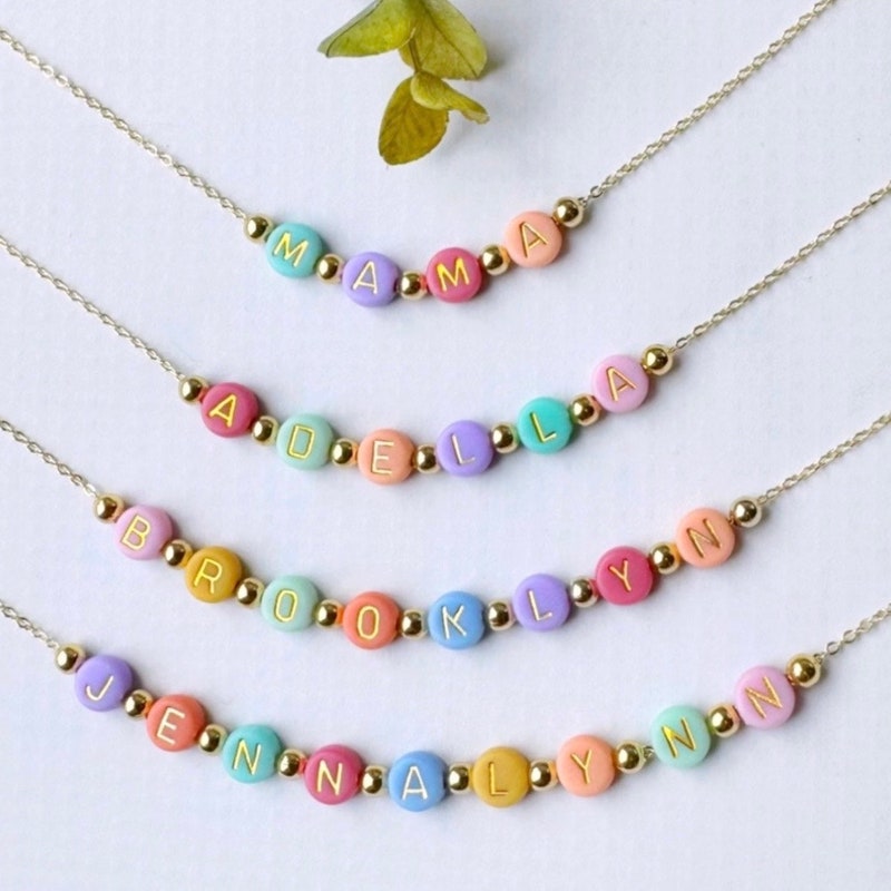 Girls Name Necklace - Etsy