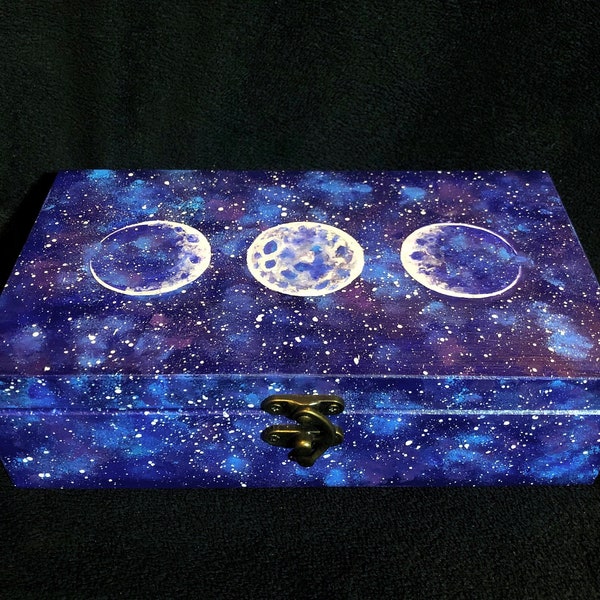 Phases of Moon Box - Etsy