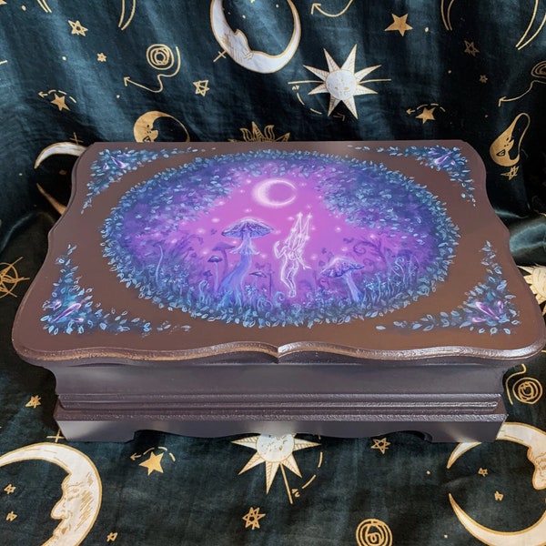 Fantasy Wooden Box - Etsy
