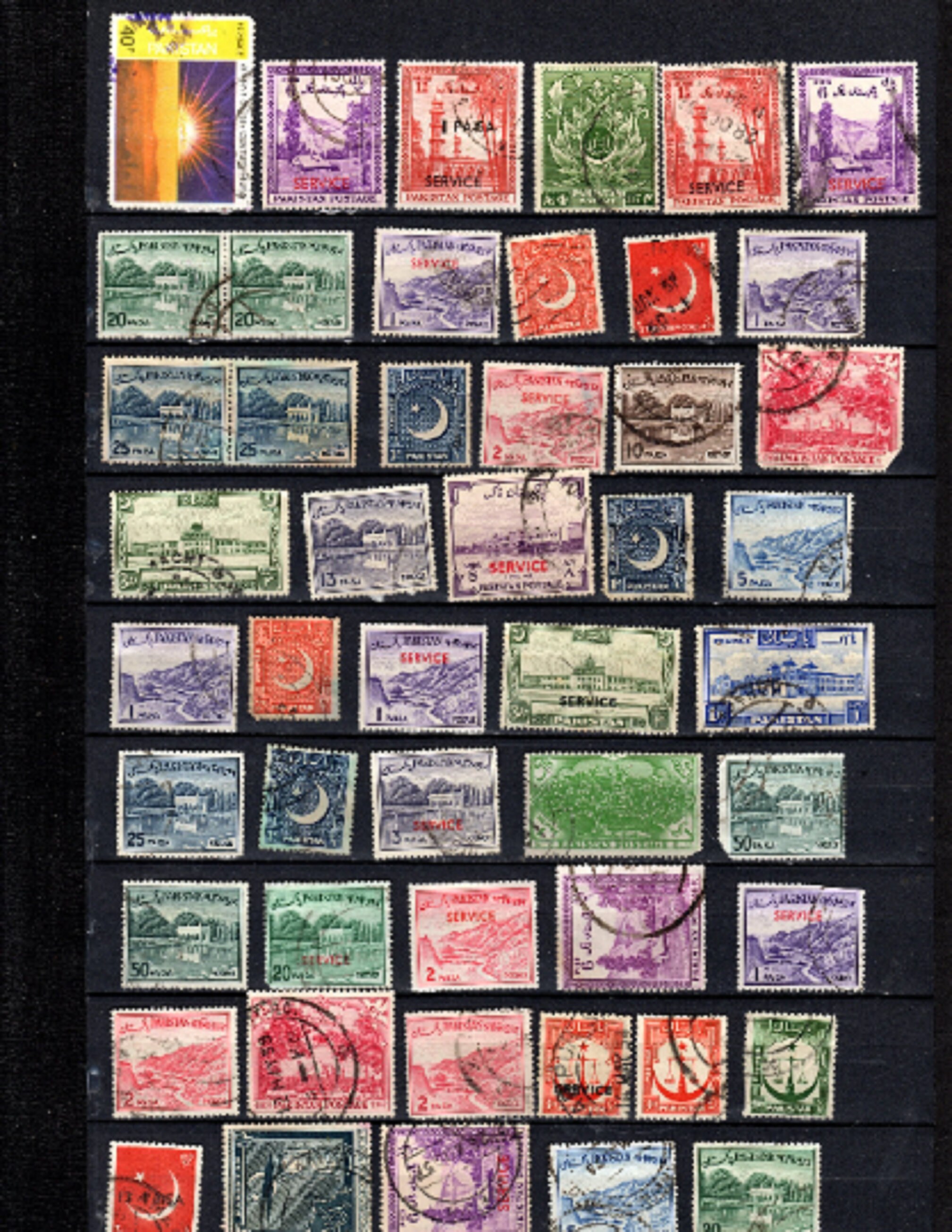 Pakistan Stamp Collection - Etsy