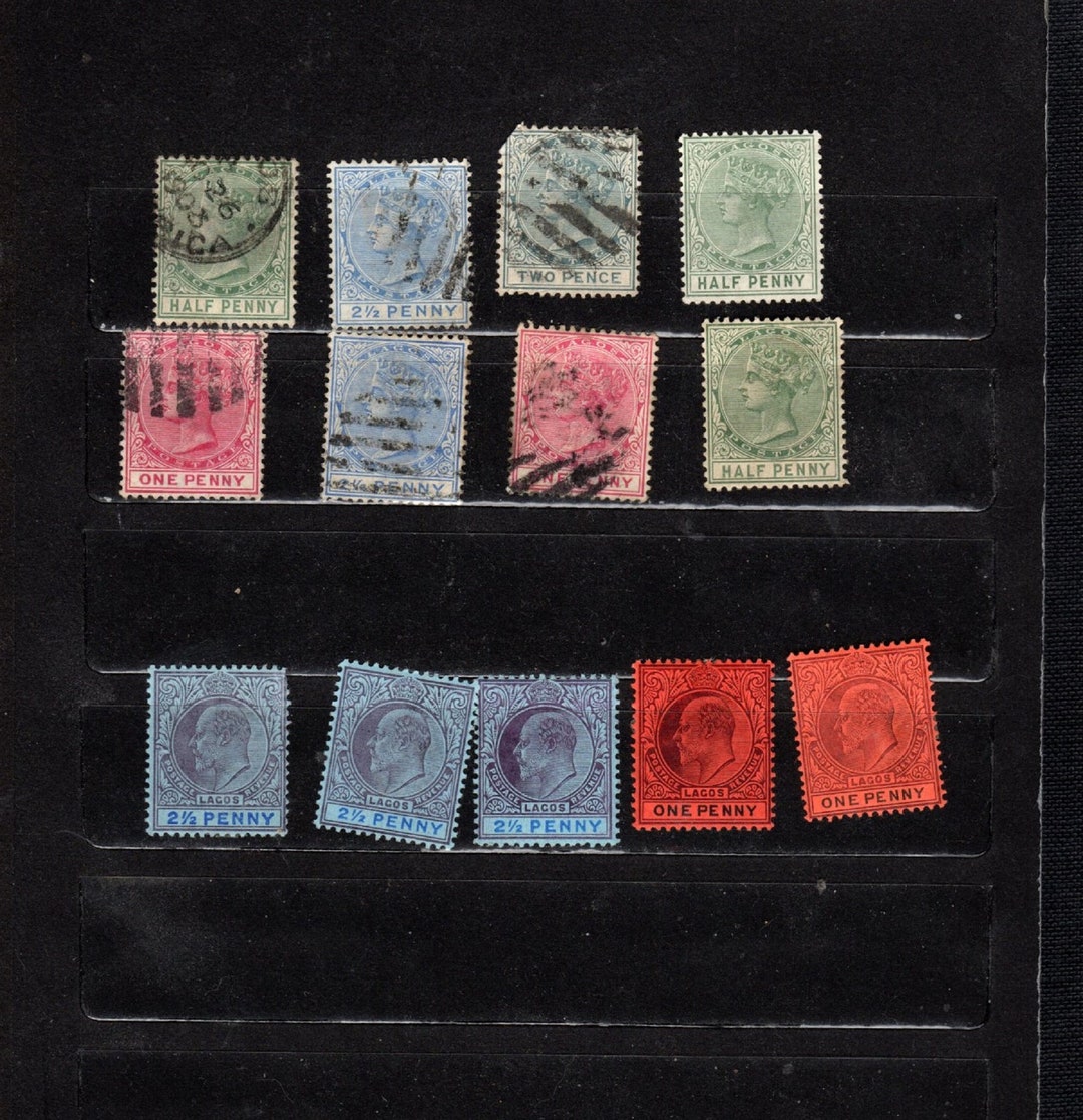 Lagos Stamp Collection - Etsy