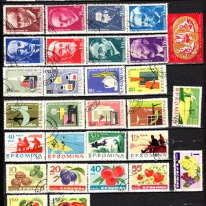 Romania Stamp Collection - Etsy