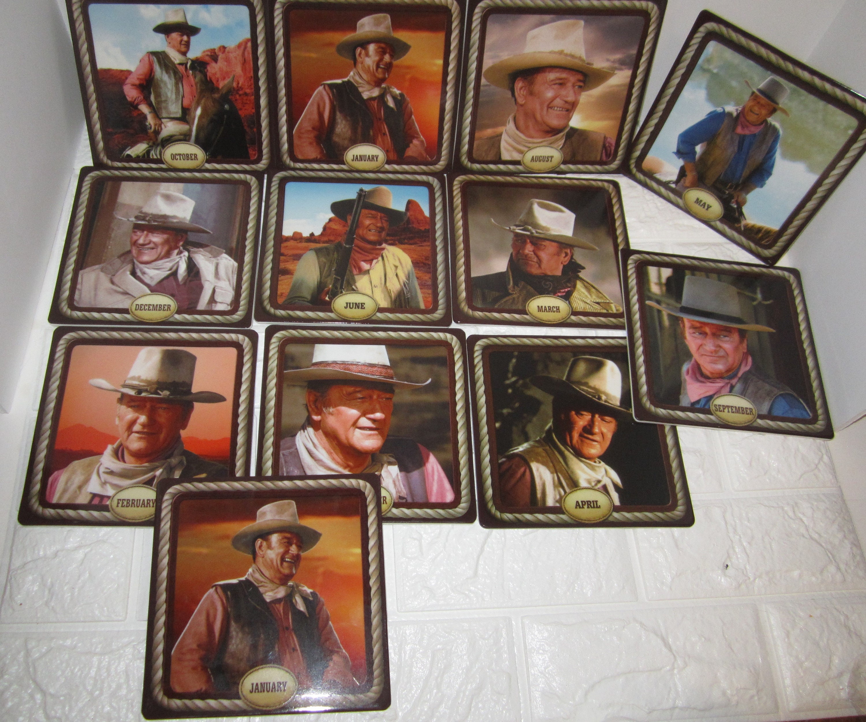 John Wayne Collector Plates - Etsy