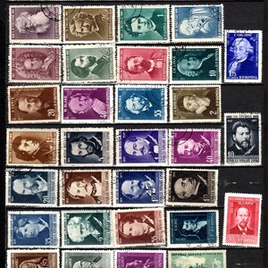 Romania Stamp Collection - Etsy
