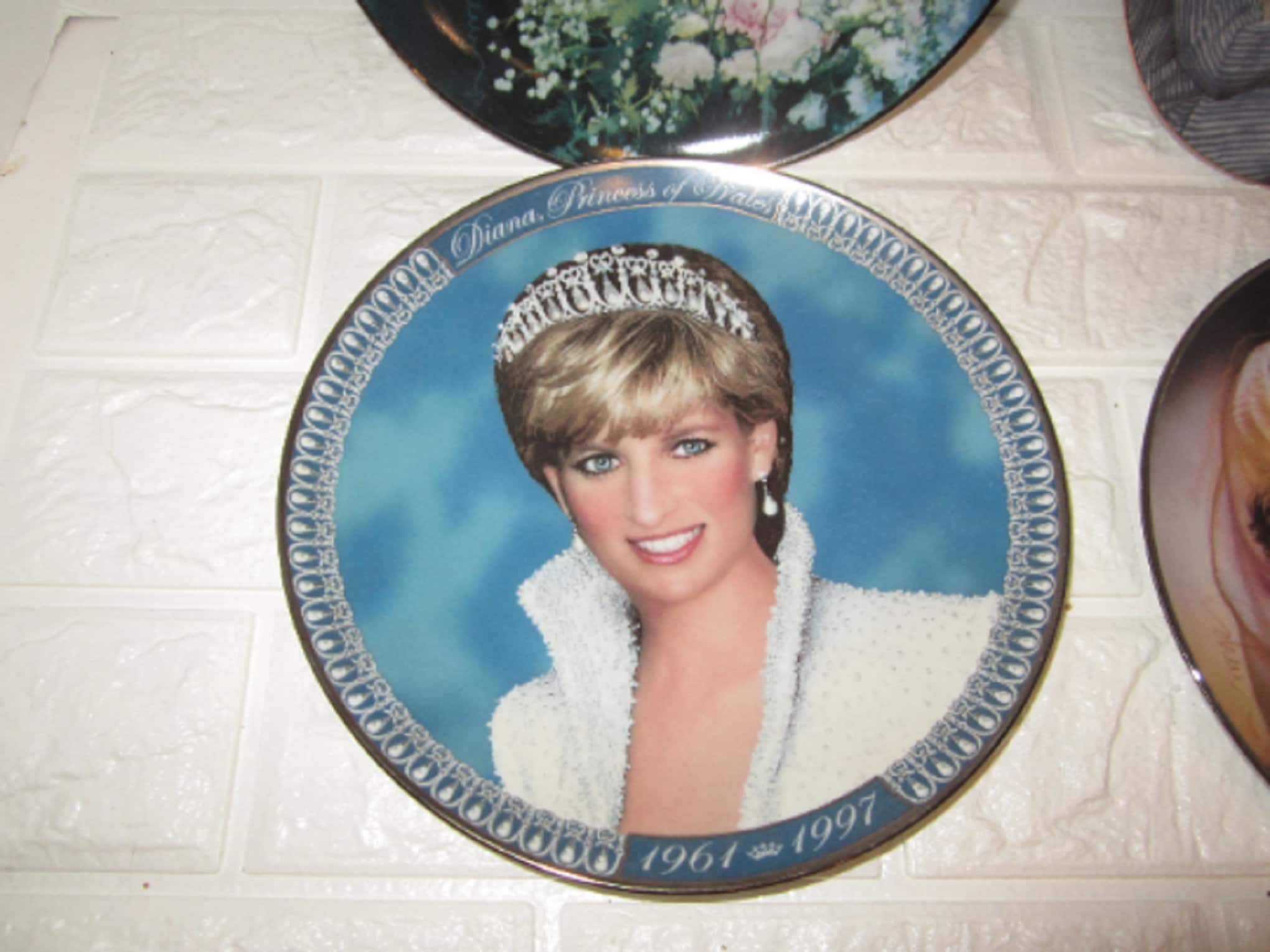 Princess Diana Collector Plates - Etsy