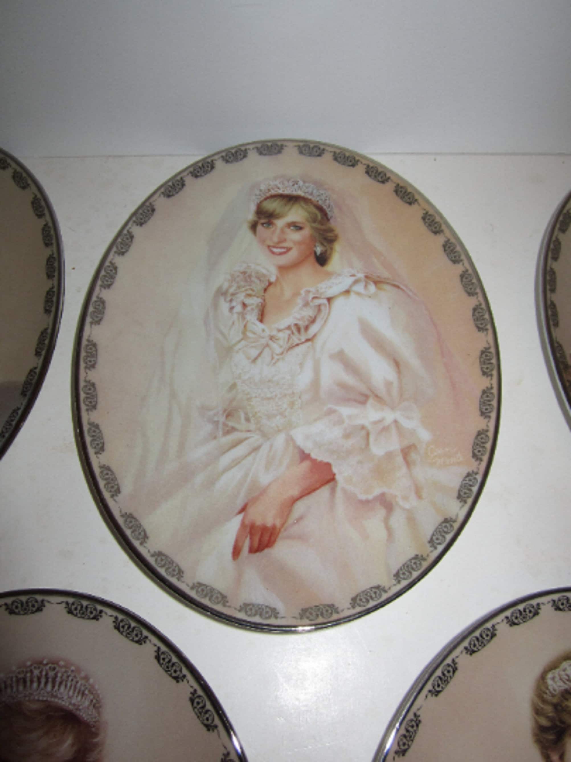 Bradford Exchange Set of Five Princess Diana Plates - Etsy