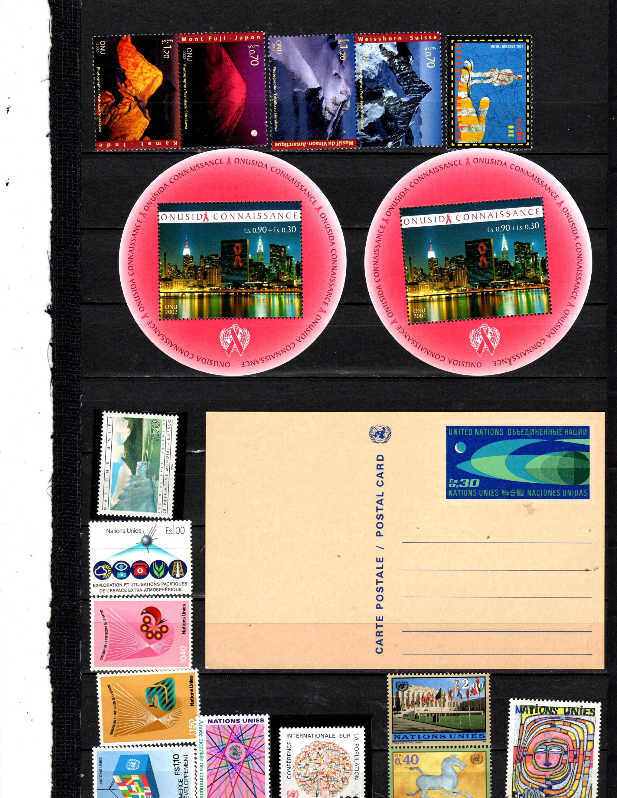 United Nations Geneva Stamp Collection MNH and More - Etsy