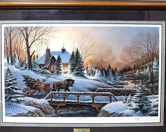 Terry Redlin coming Home Artist Proof Lithograph 46/240 Coa Very RARE ...