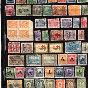 Colombia Stamp Collection - Etsy
