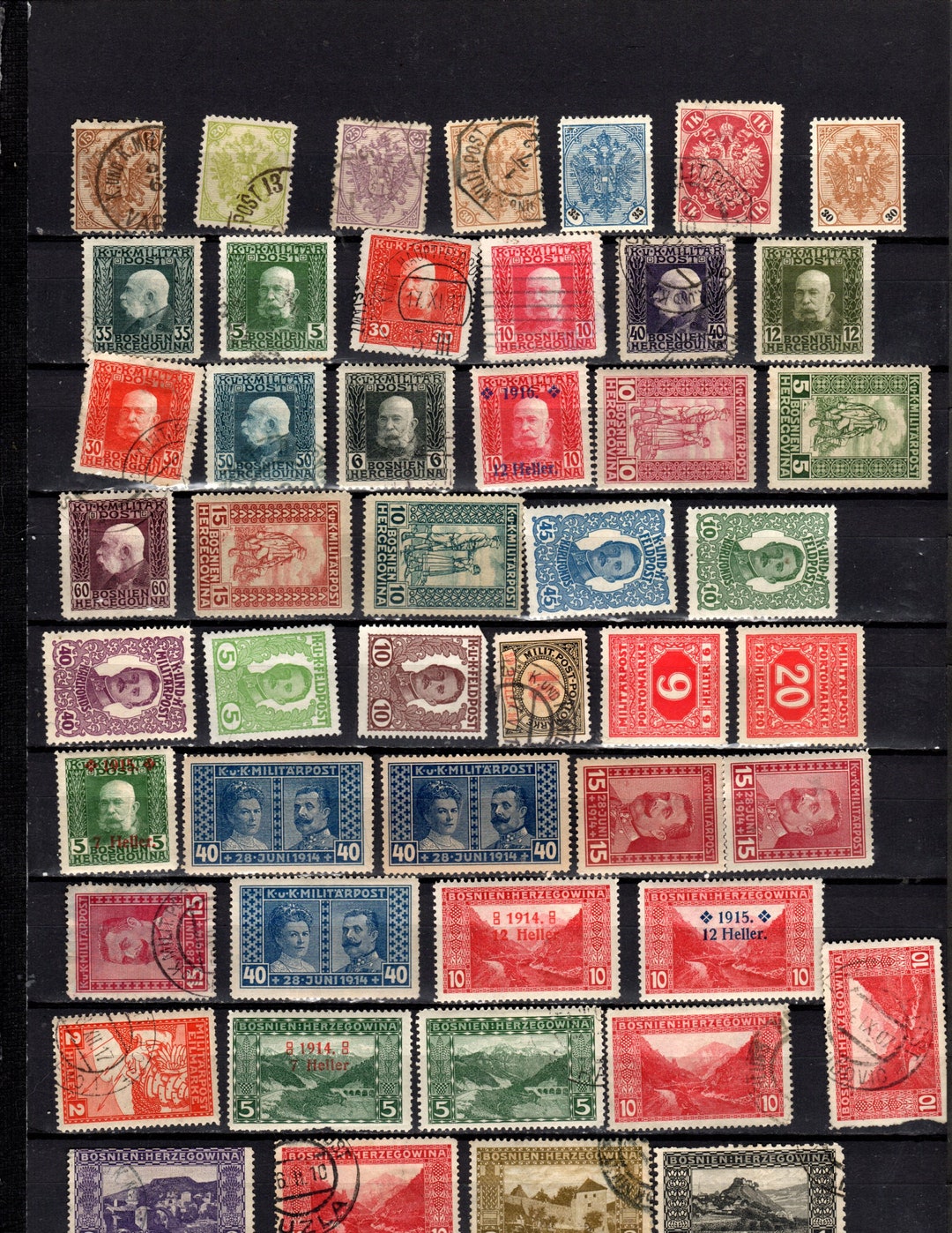 Bosnia Stamp Collection - Etsy