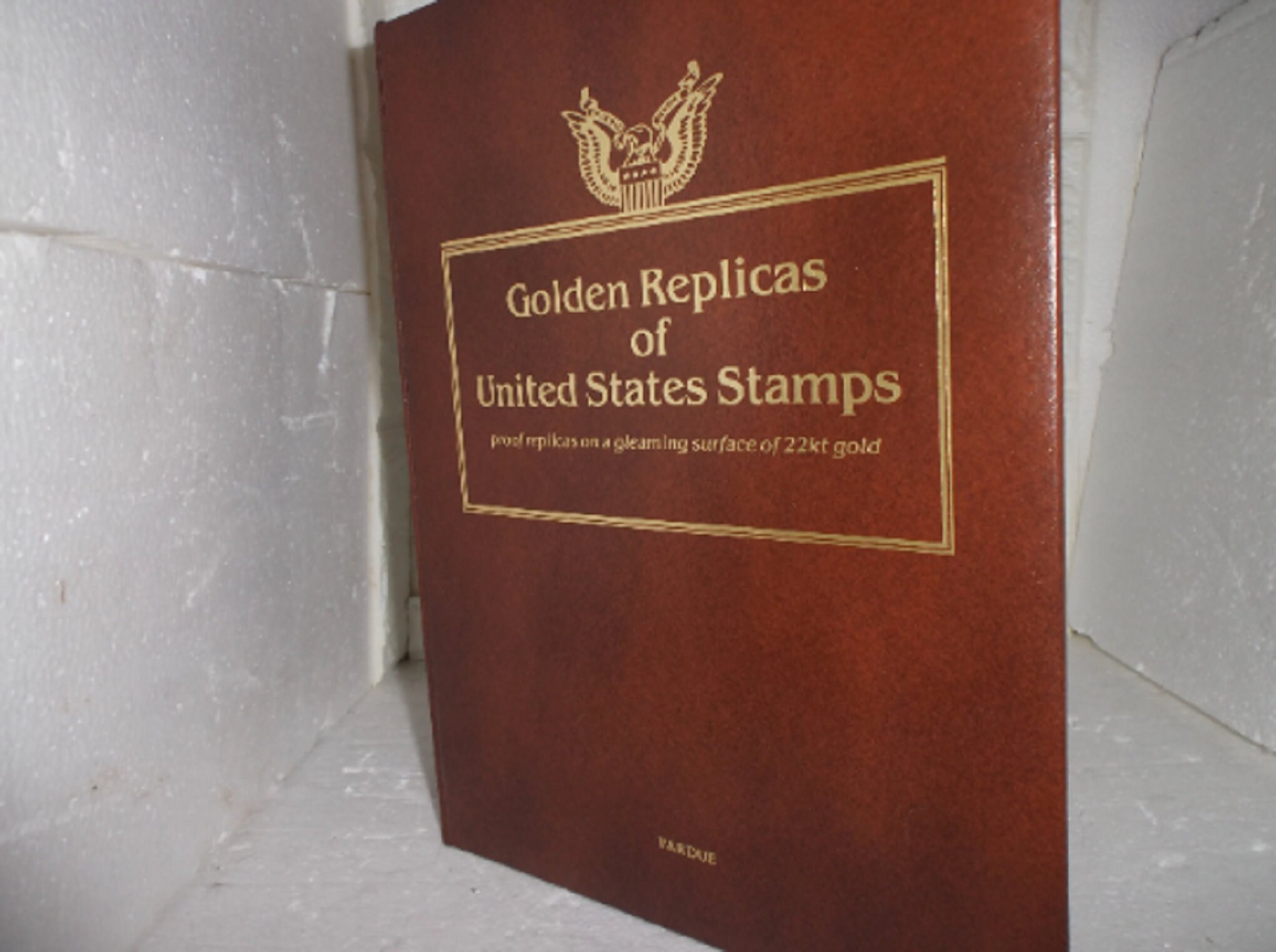 Golden Replicas and First Day Issue Stamps With Binder - Etsy