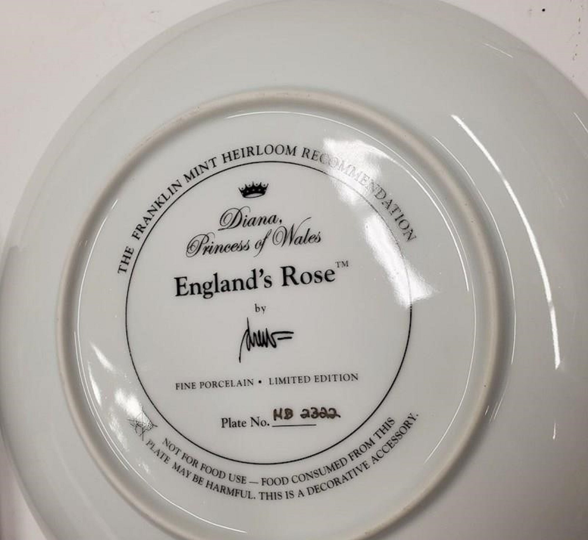 Princess Diana Collector Plates Set - Etsy