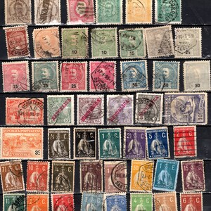 Portugal Stamp Collection - Etsy