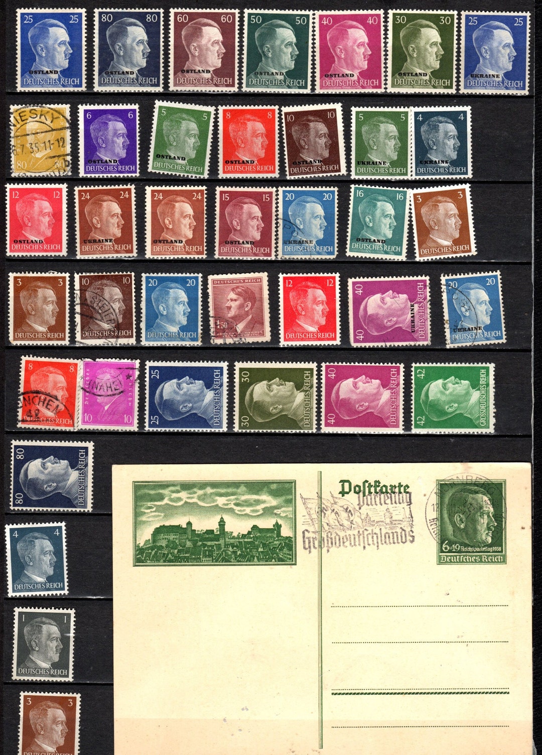 Germany Stamp Collection - Etsy