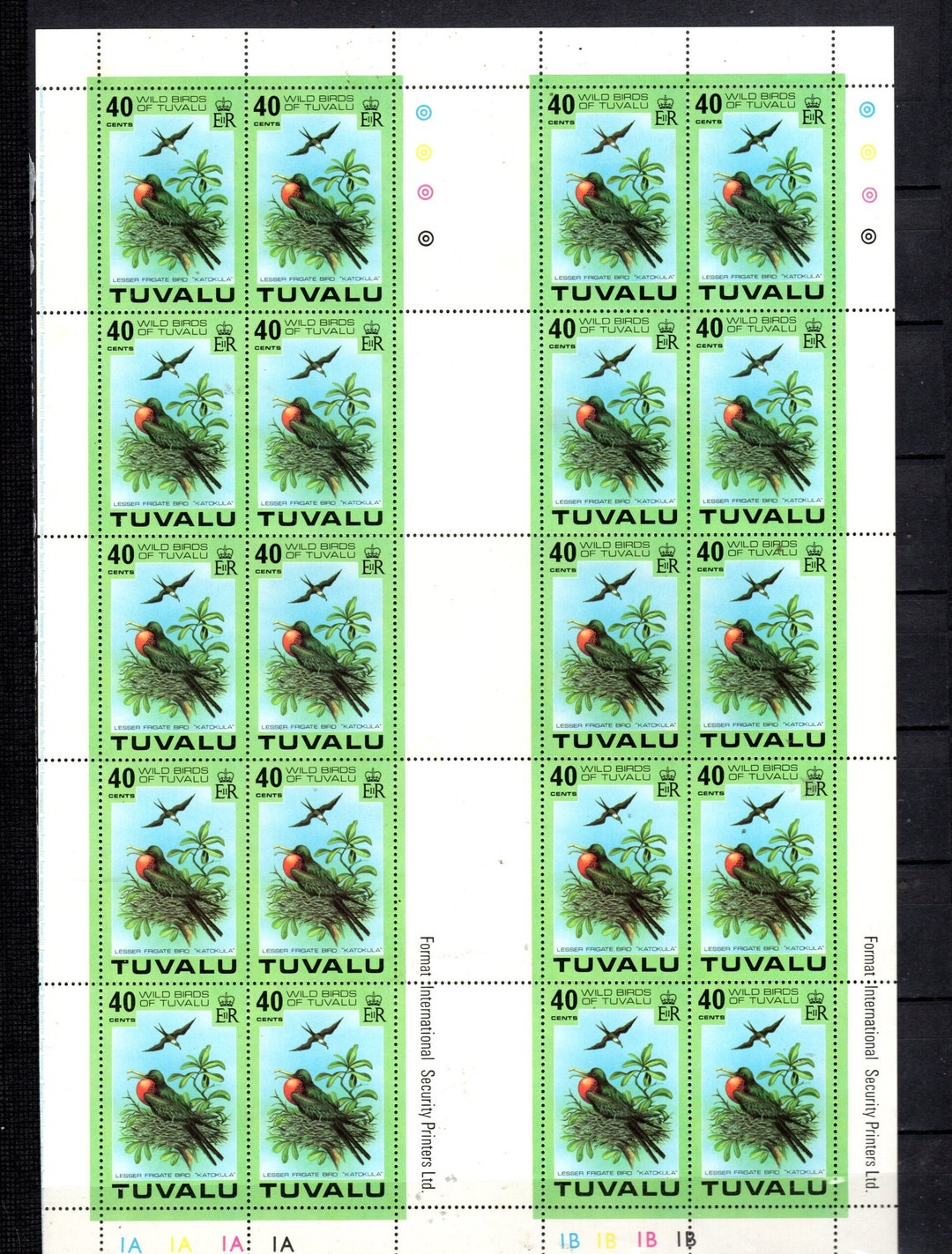 Tuvalu Mint Sheets and More Stamp Collection - Etsy