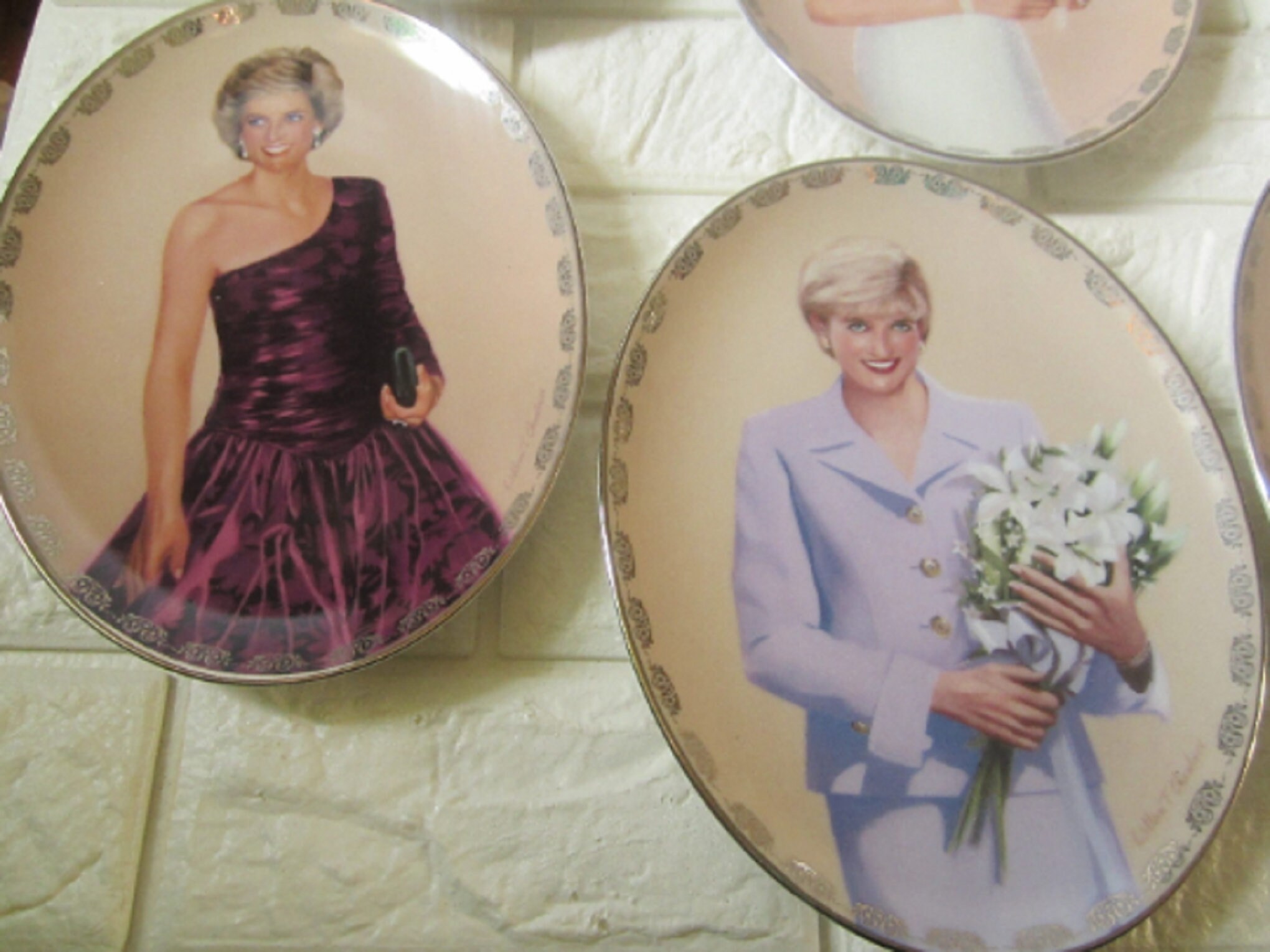 Princess Diana Collector Plates - Etsy