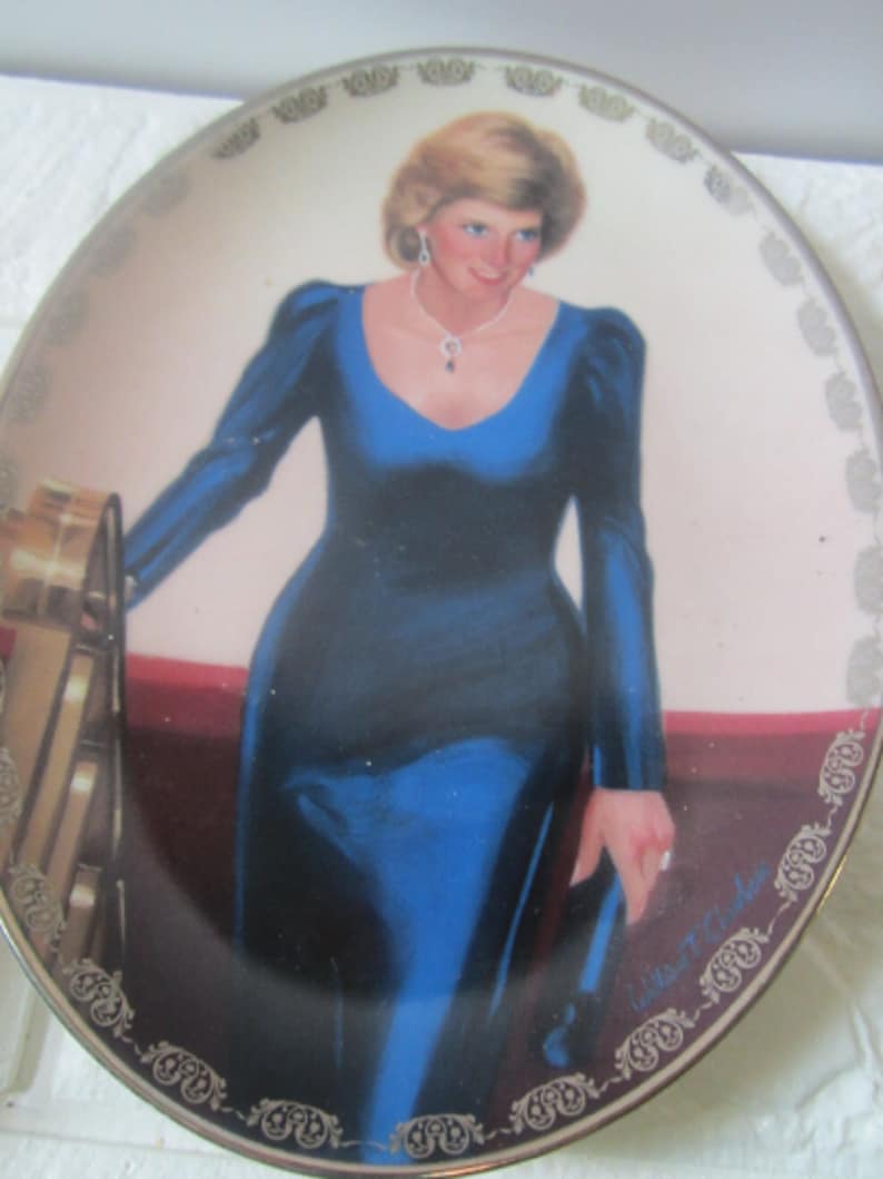 Princess Diana Collector Plates - Etsy