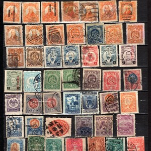 Mexico Stamp Collection - Etsy