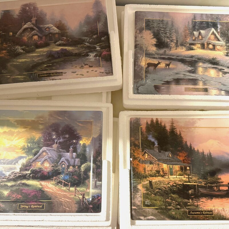 Four Seasons Plate - Etsy