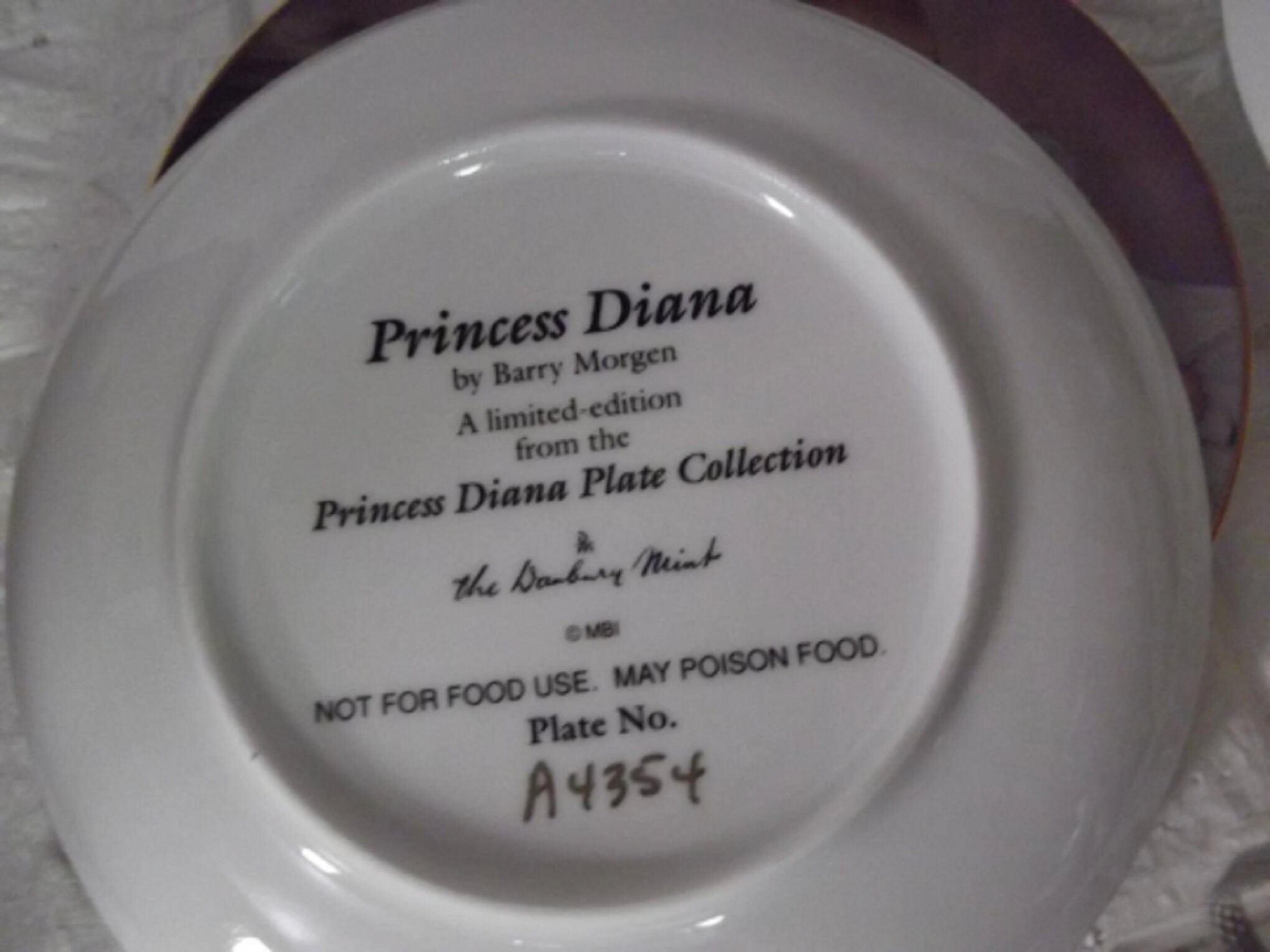 Danbury Mint Princess Diana Plates Set of Four - Etsy